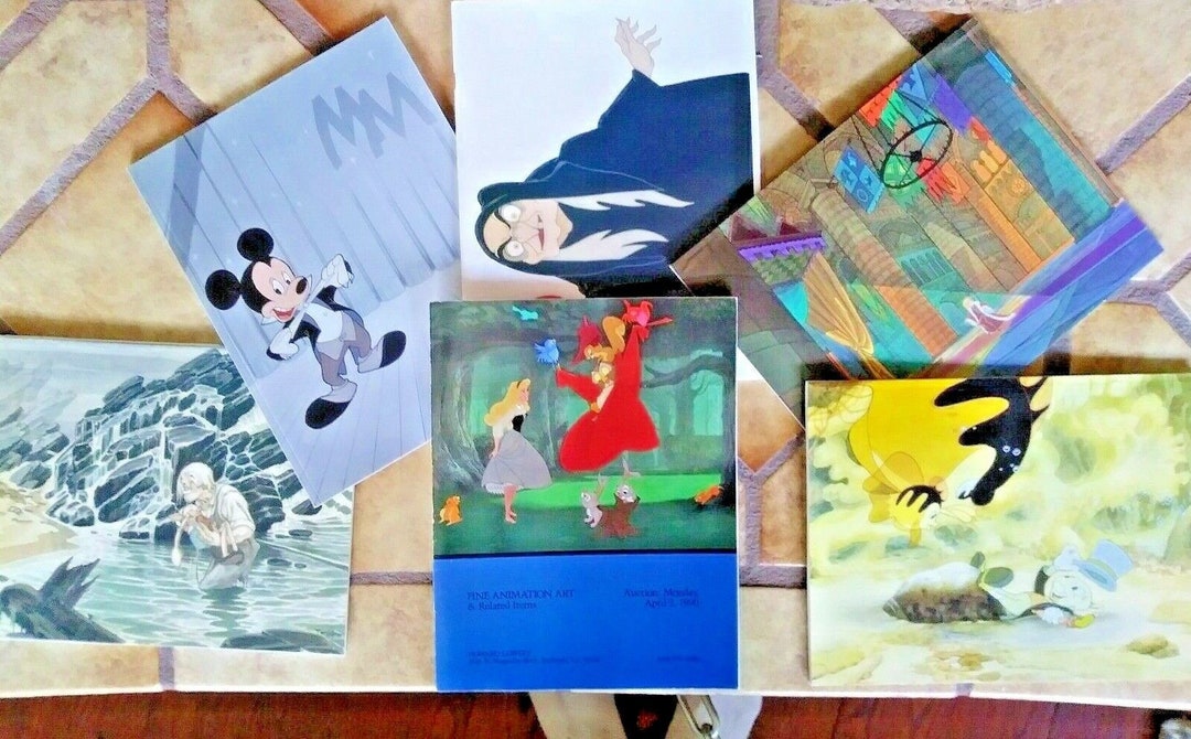 Animation Auction Catalogs From Howard Lowery, 12 Assorted From 1990 ...