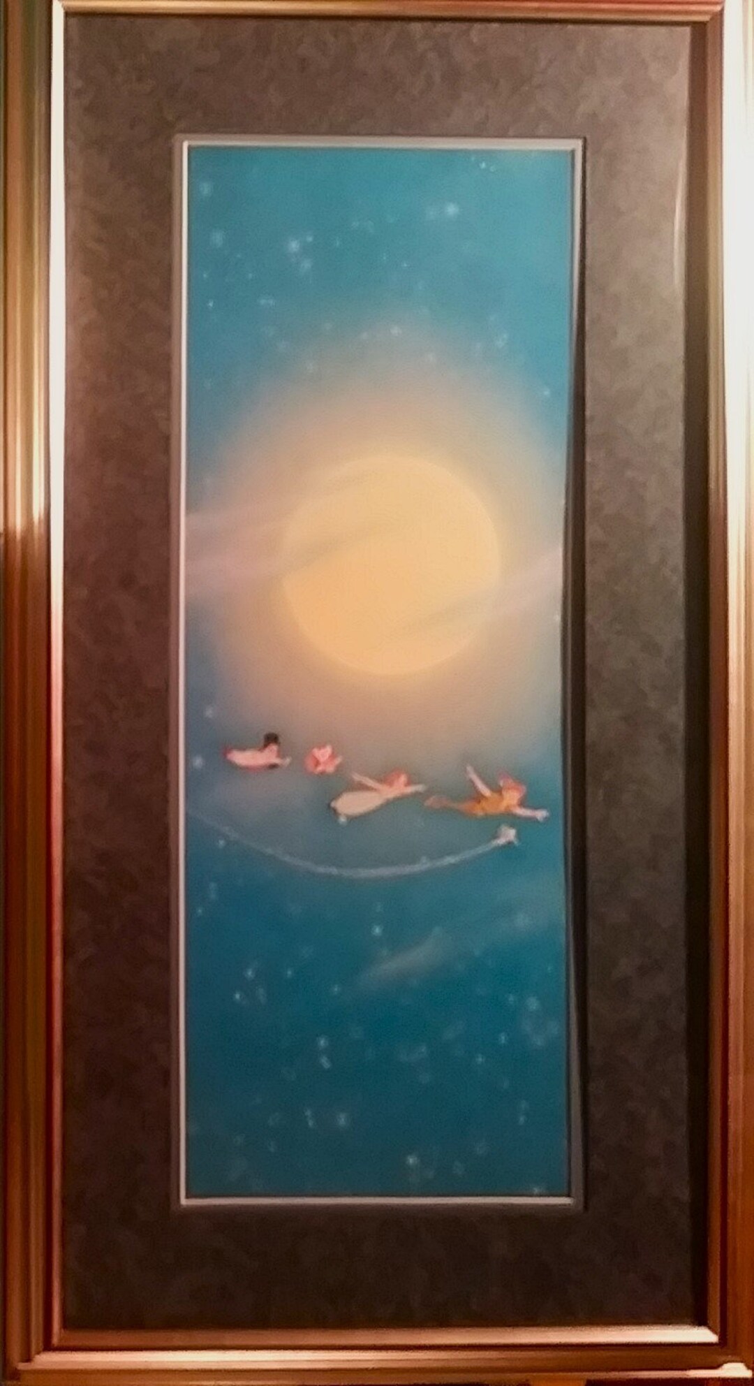 PETER PAN, Disney-mgm Animation Studios Lifesized Lithograph of Key ...