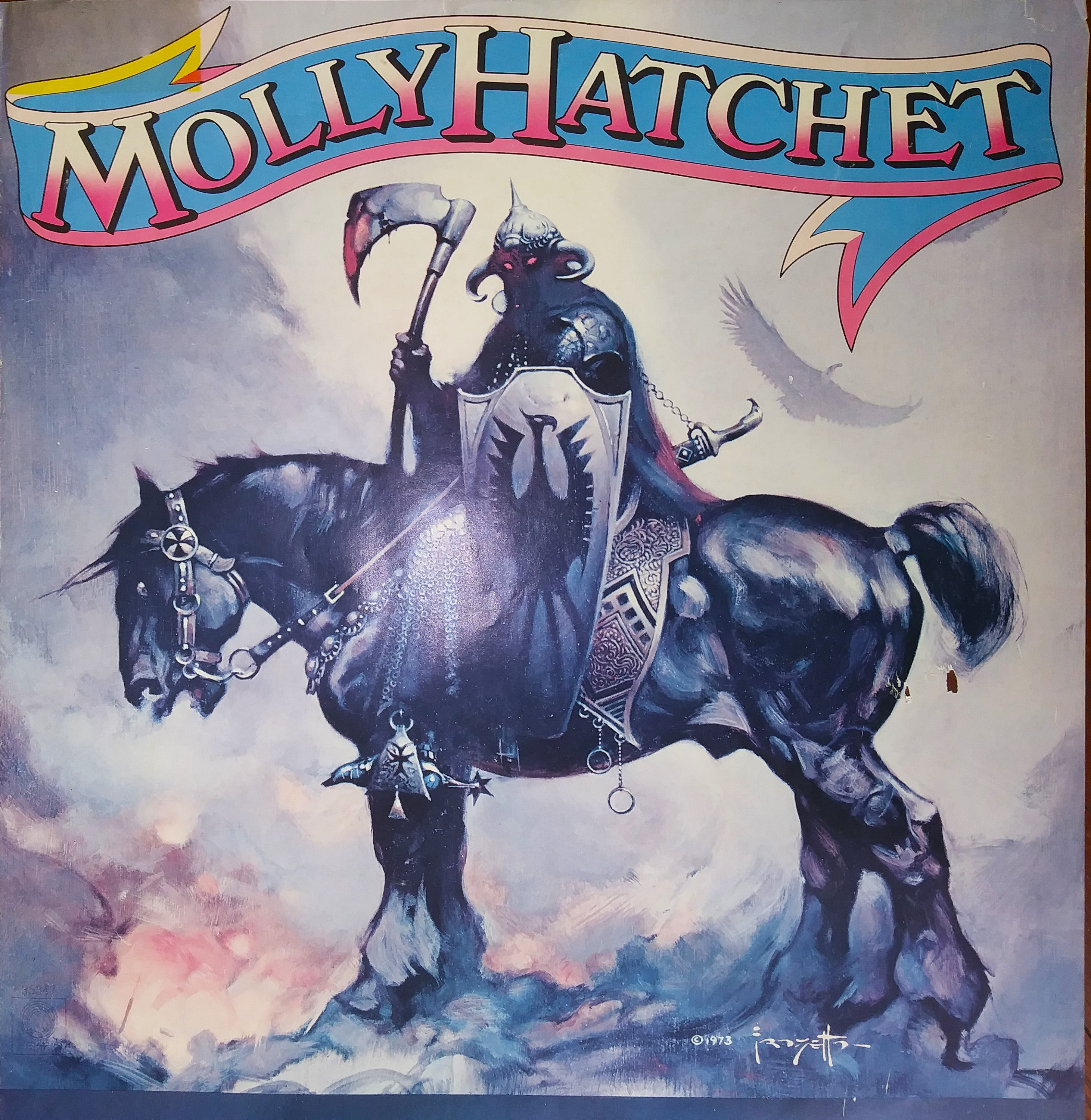 FRANK FRAZETTA "death Dealer" Painting for "bounty Hunter" Molly ...