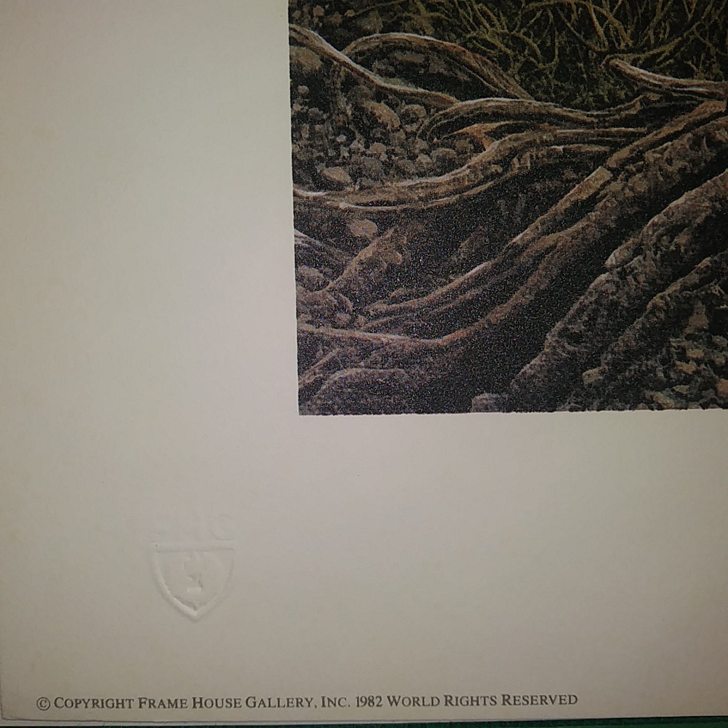RICHARD LUCE "priming the Piece" Mountain Man Print. Signed and ...