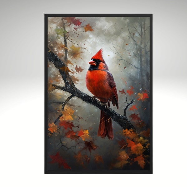 Cardinal Poster - Etsy