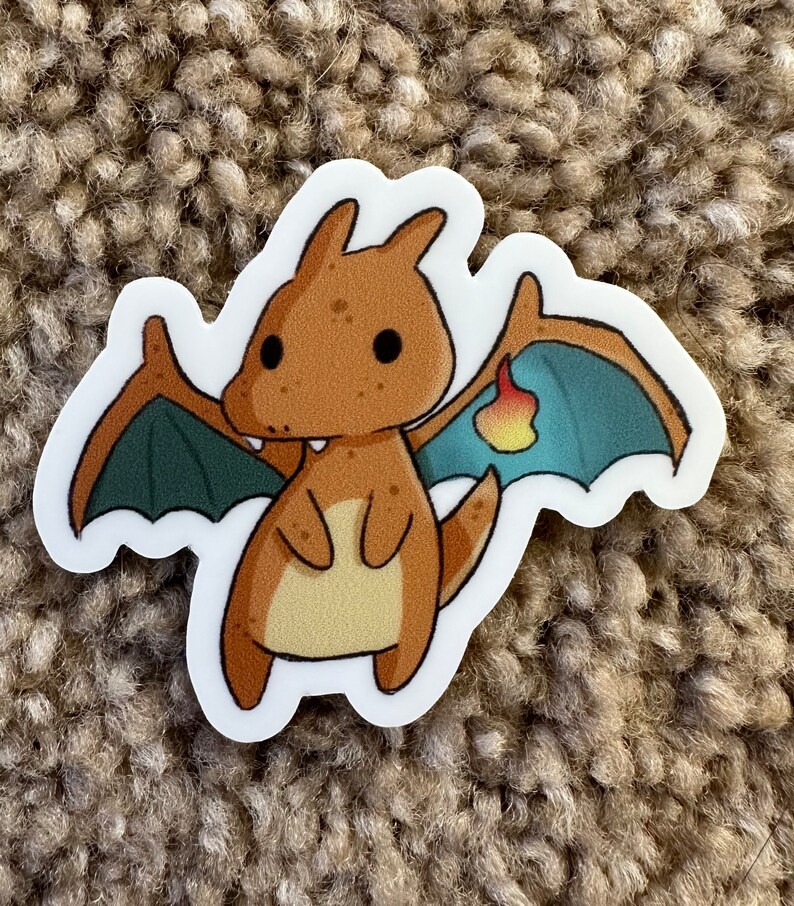 Blastoise, Charizard and Venusaur Pokemon Stickers - Etsy