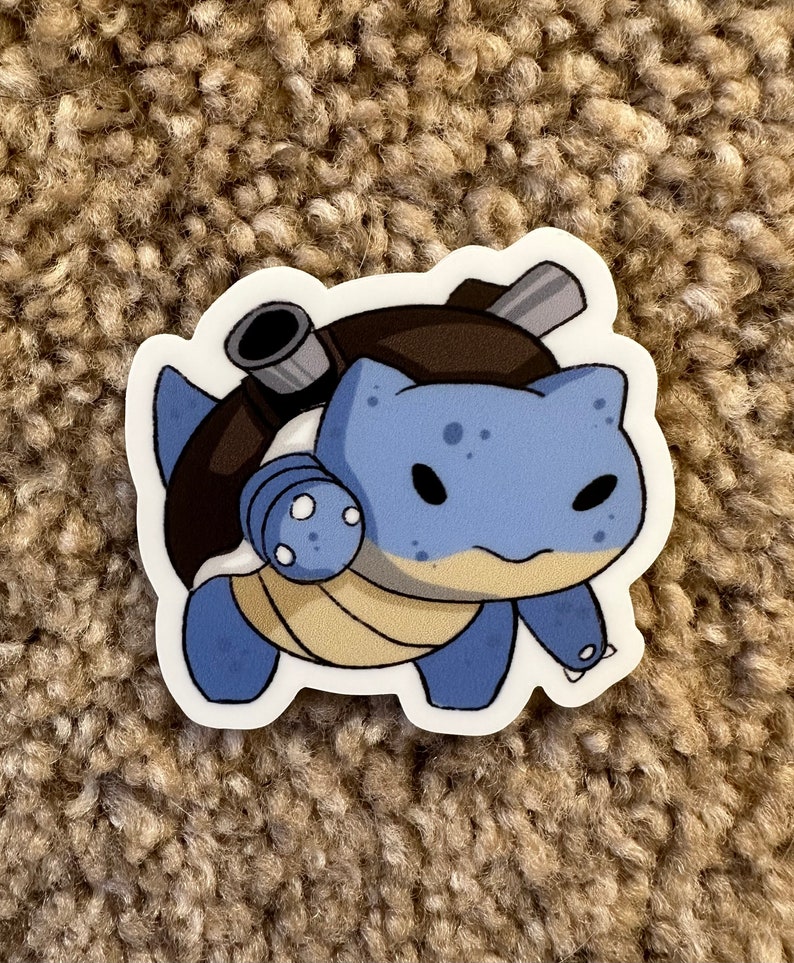 Blastoise, Charizard and Venusaur Pokemon Stickers - Etsy