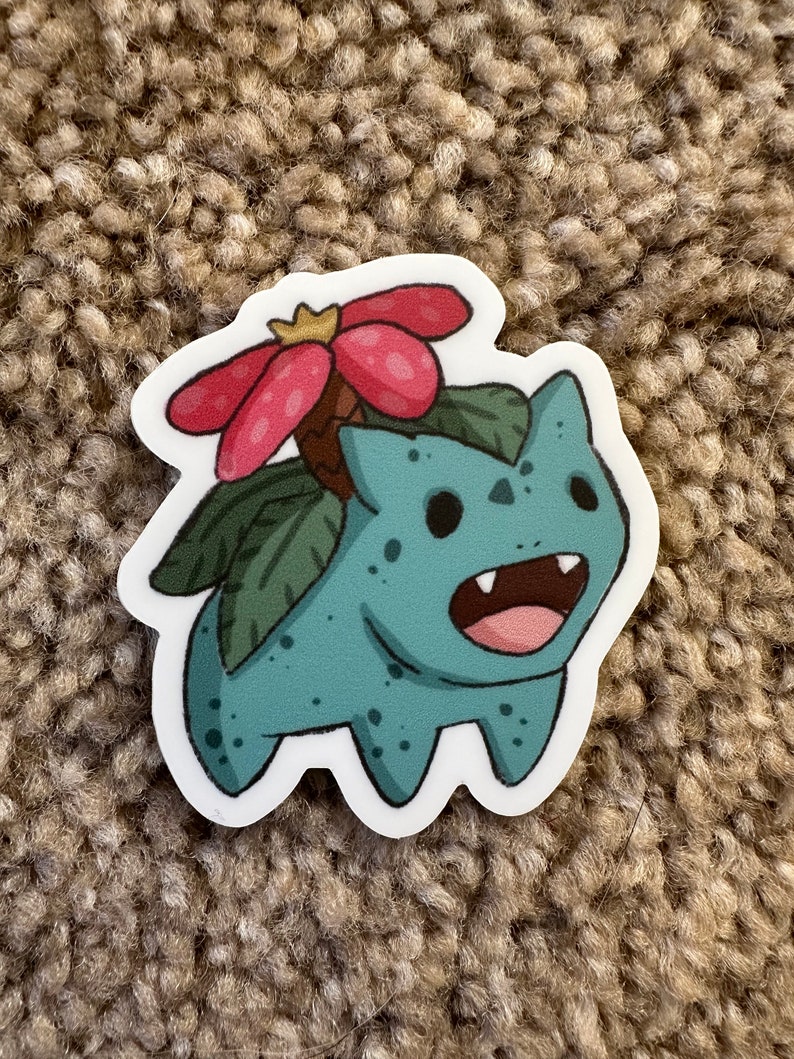 Blastoise, Charizard and Venusaur Pokemon Stickers - Etsy