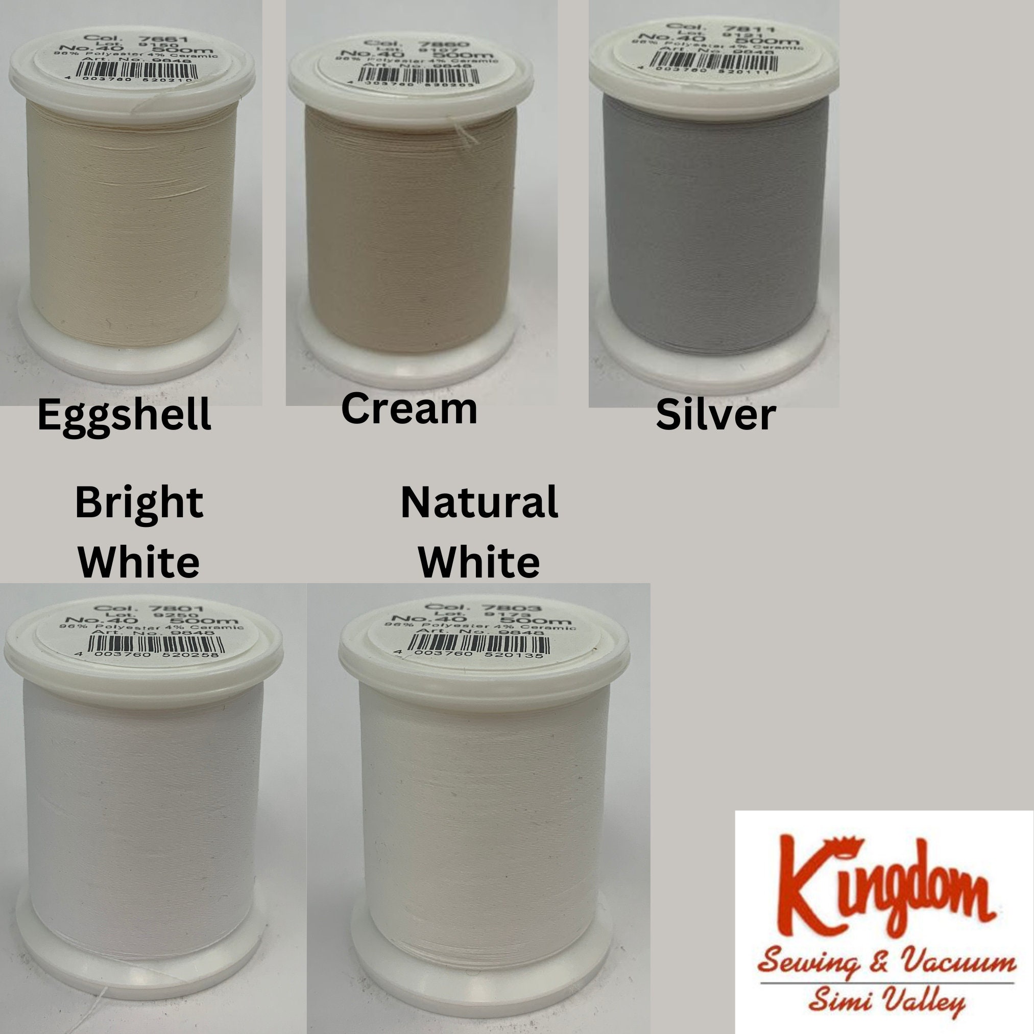 Madeira Frosted Matt Thread 40 Weight 550yd - Etsy