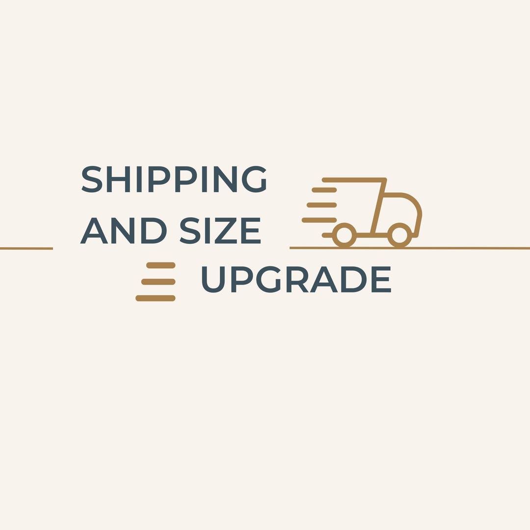 Shipping and Size Addon & Upgrade - Etsy