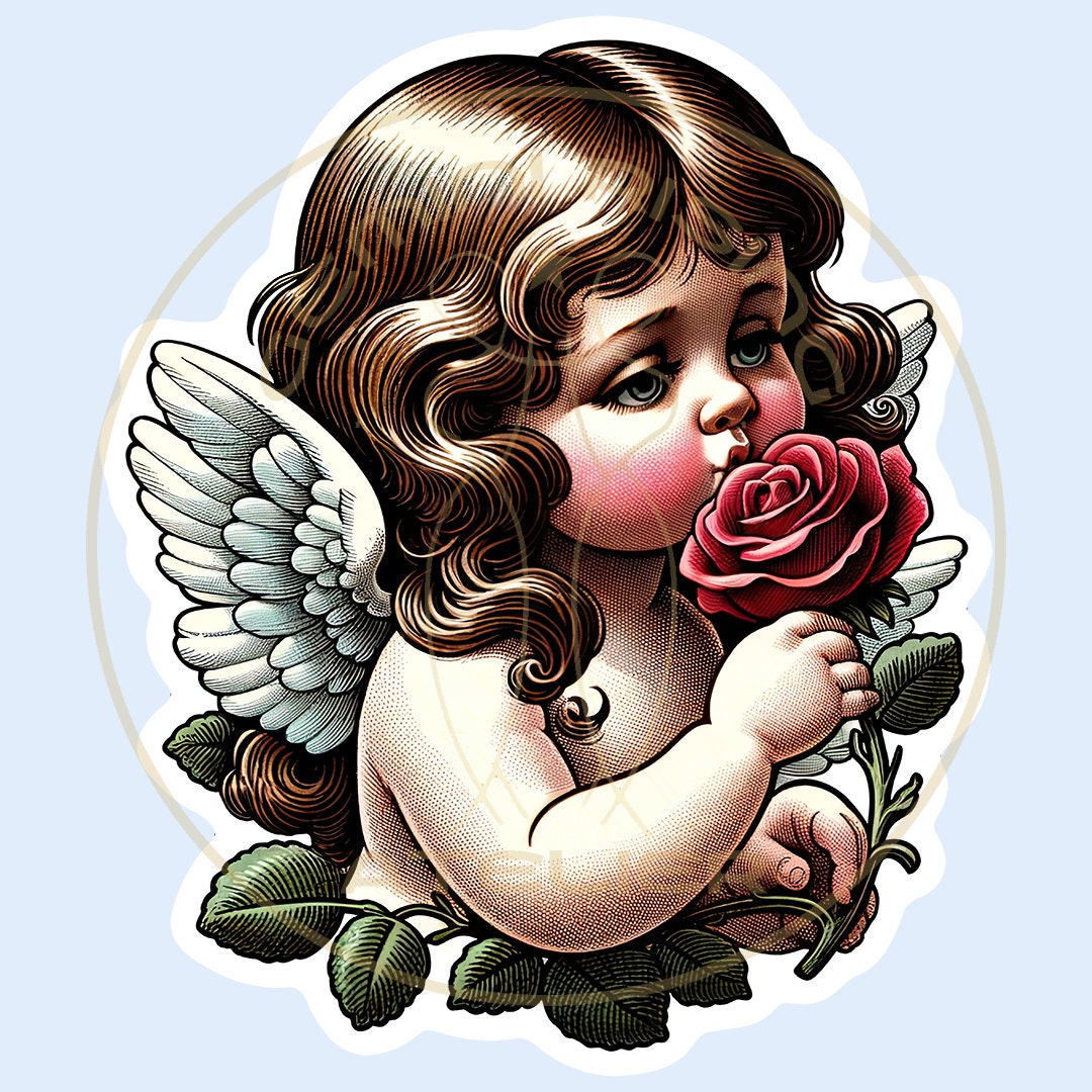 Cherub Collection Printable Stickers With Transparent Backgrounds ...