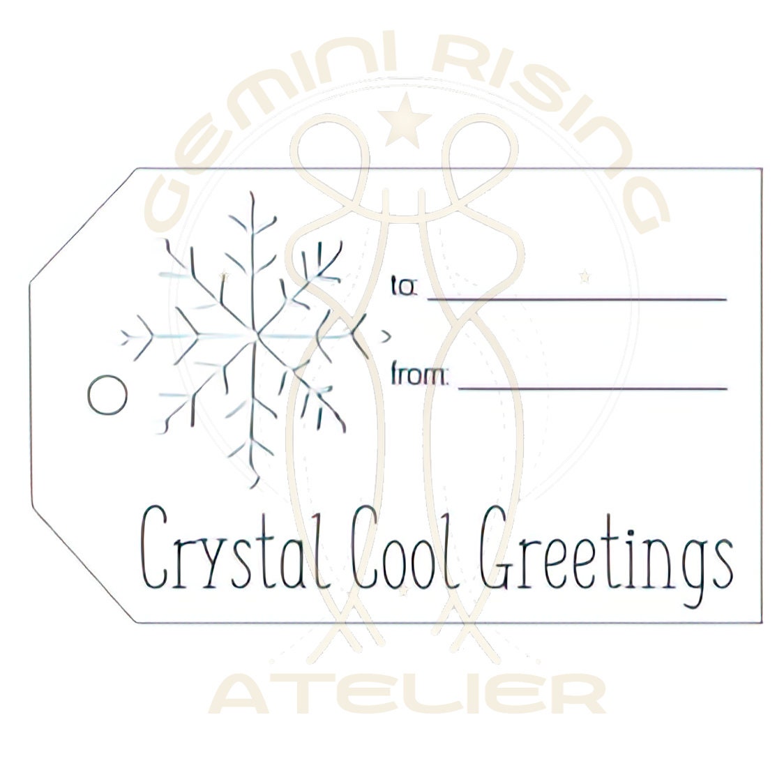 Printable Christmas Gift Tags Instant Download, High-quality, Festive ...