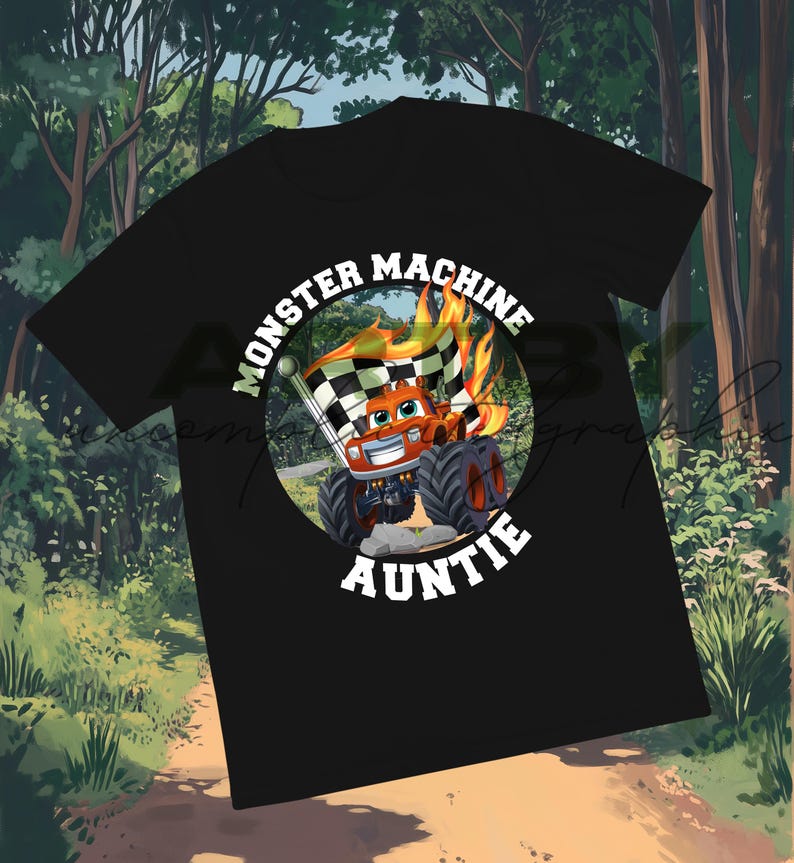 Blaze and the Monster Machine Tee, Blaze Shirt, Blaze Party Decor ...