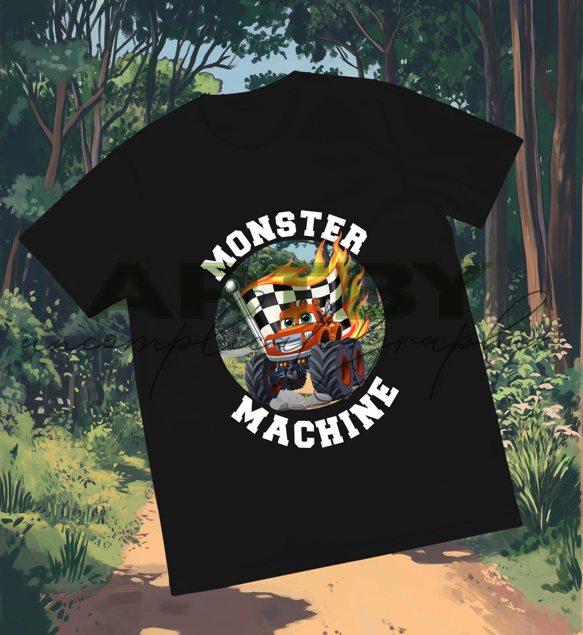 Blaze and the Monster Machine Tee, Blaze Shirt, Blaze Party Decor ...