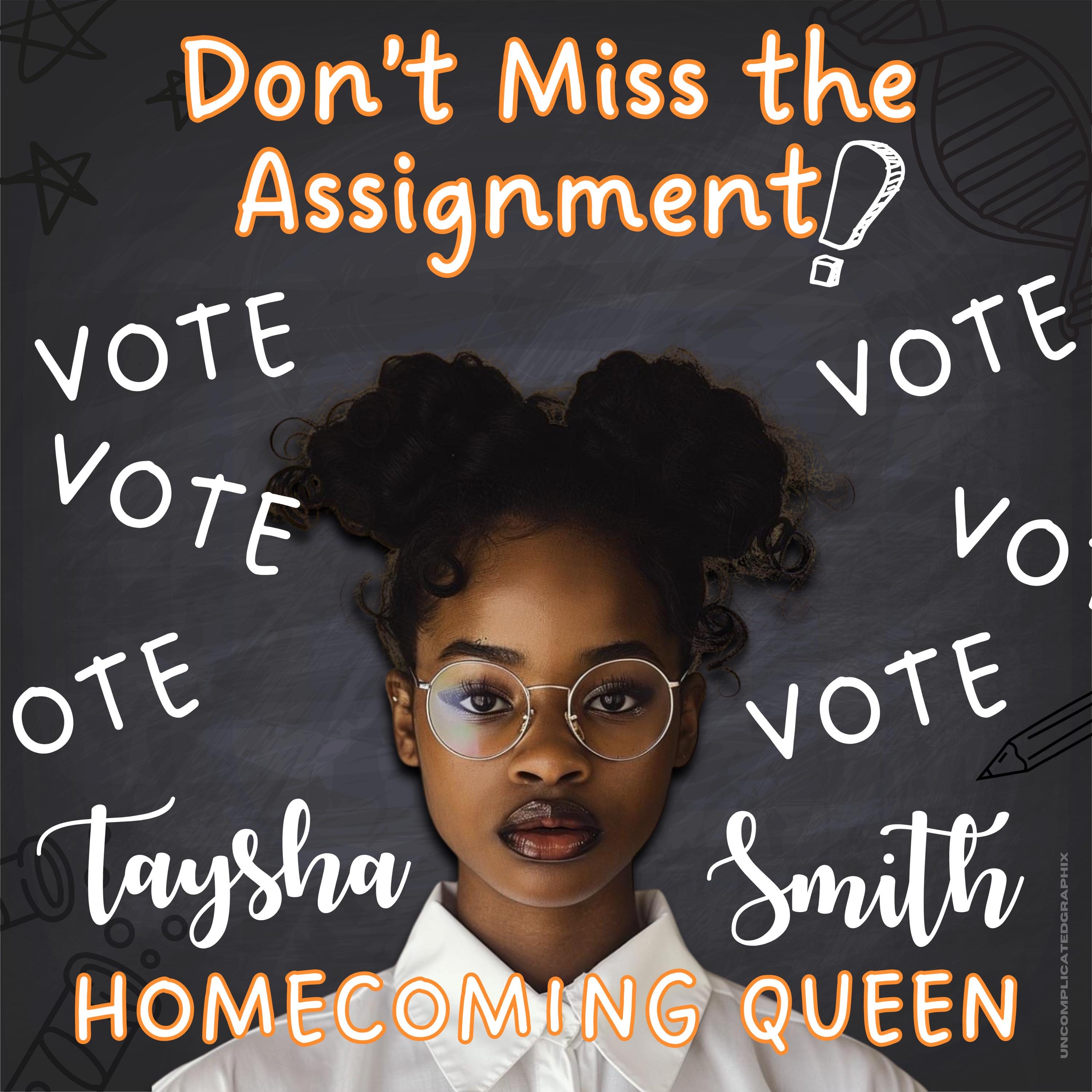Homecoming Flyer Canva Template, Canva Editable Template, Homecoming ...