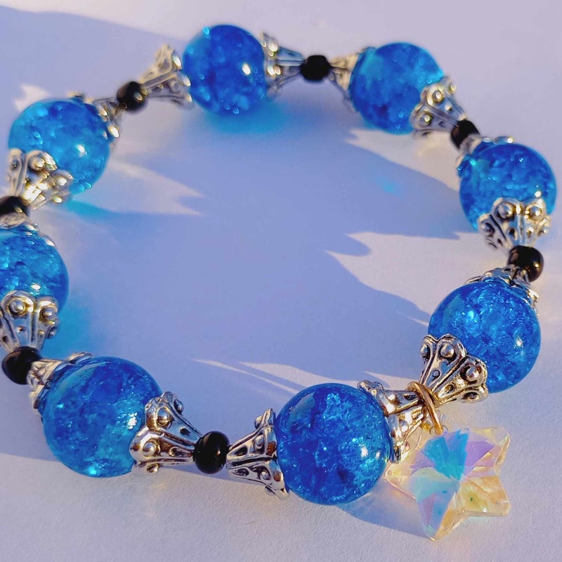 Glass Bead Bracelet - Etsy