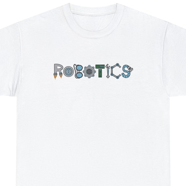 Robotics Shirt - Etsy