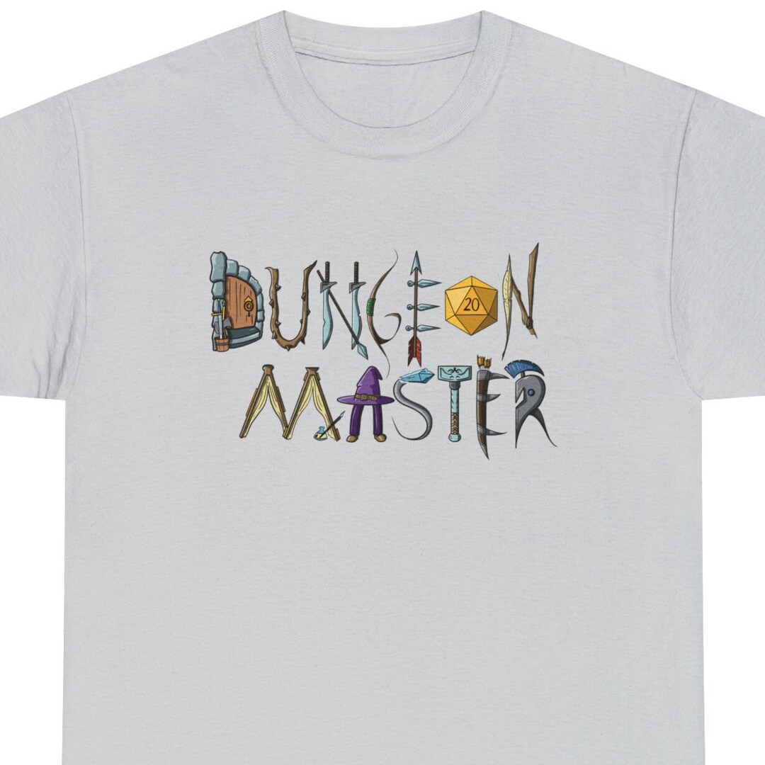 Dungeon Master Shirt, Role Playing Class T-shirt, RPG, Table Top Board ...