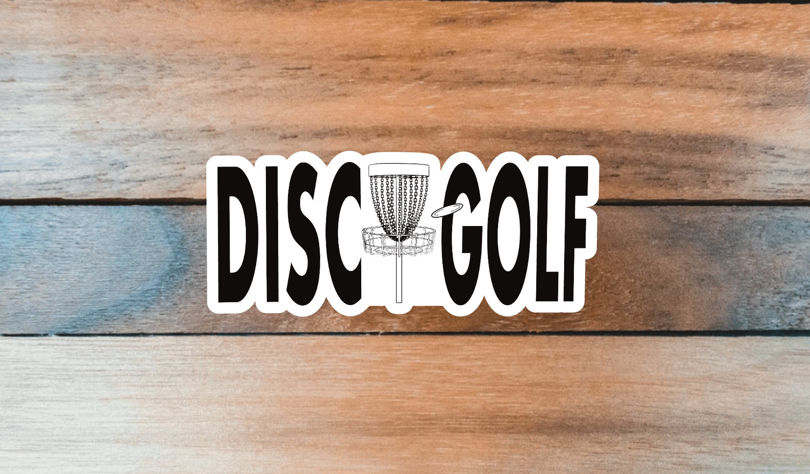 Disc Golf Sticker Gift for Disc Golfer Sports Decal Frisbee - Etsy