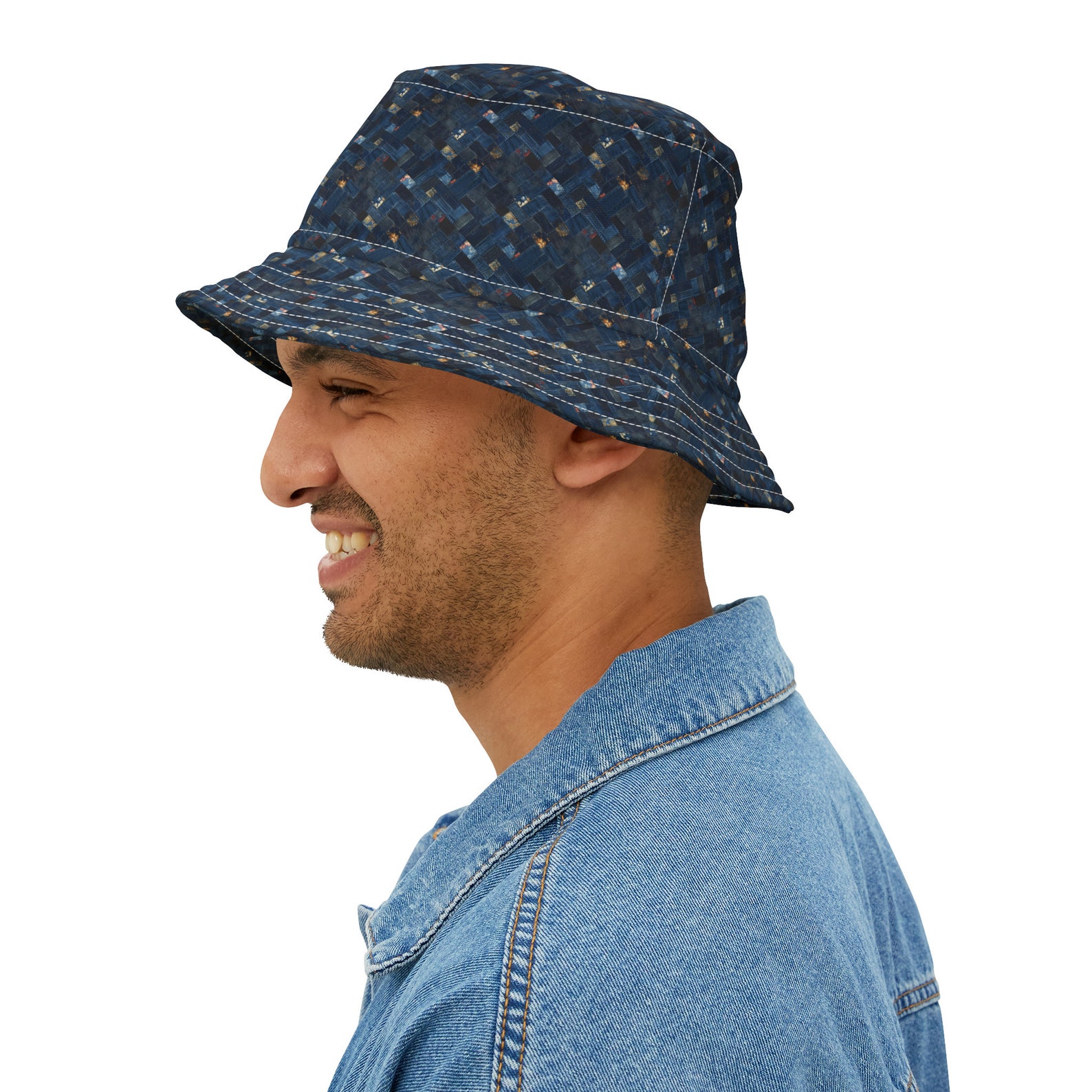 Bucket Hat Gift Patchwork Design Gardener Hat Mother's Day Father's Day ...