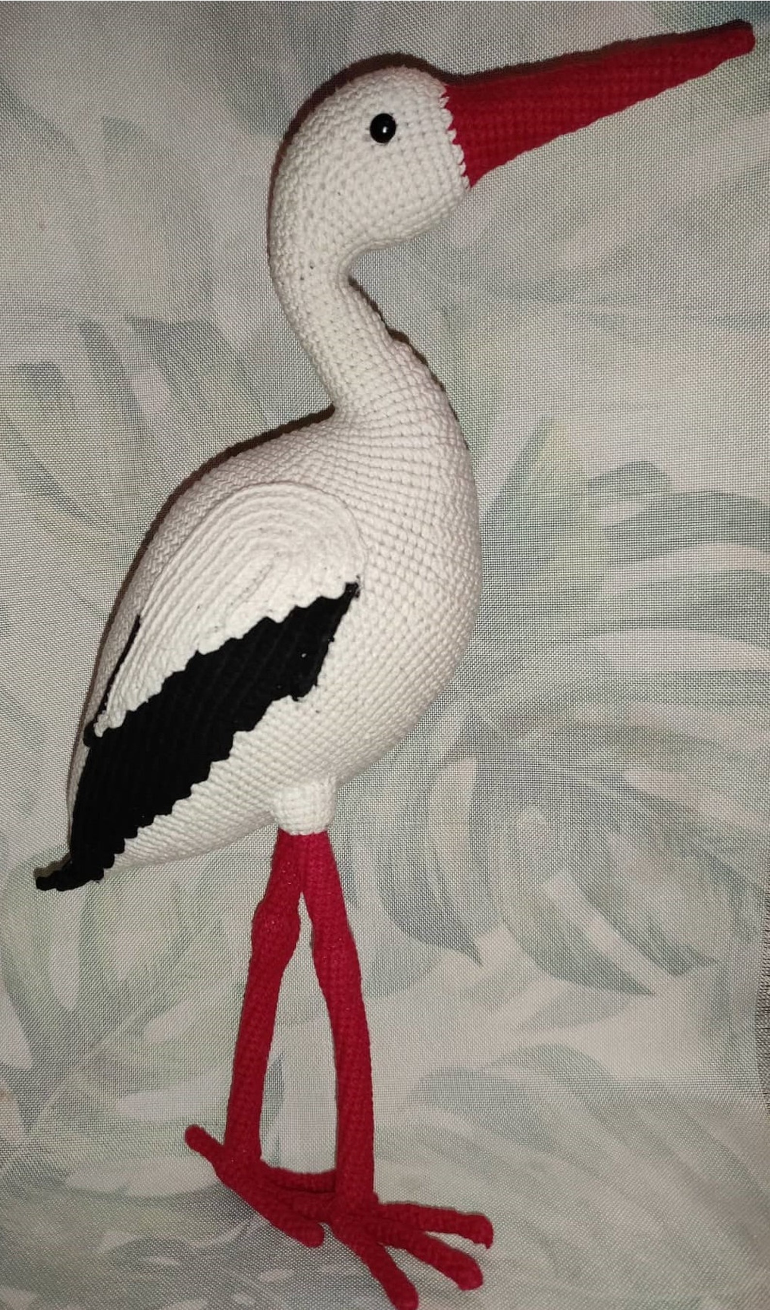 Stork Crochet Pattern, Realistic Stork, PDF Stork Pattern, Simple ...