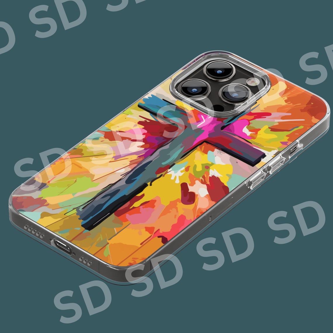 Colour Cross|| PNG Colour Cross || Digital Download || Cross Art || SVG ...