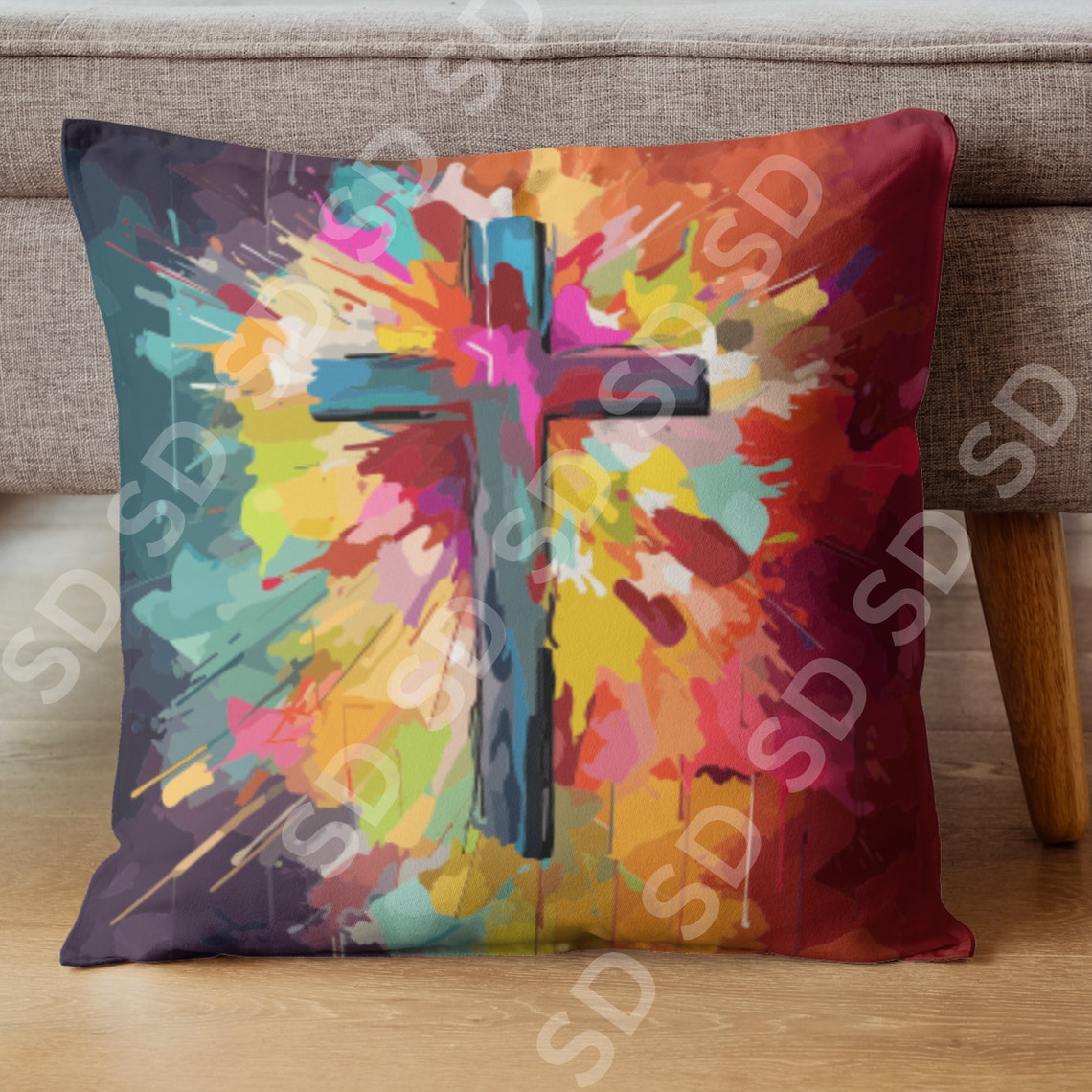 Colour Cross|| PNG Colour Cross || Digital Download || Cross Art || SVG ...