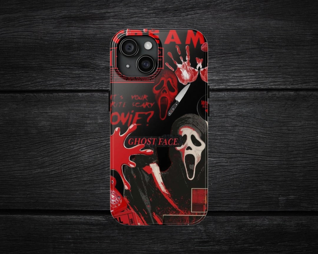 Halloween Scream Ghostface Horror Phone Case, Custom iPhone & Samsung ...
