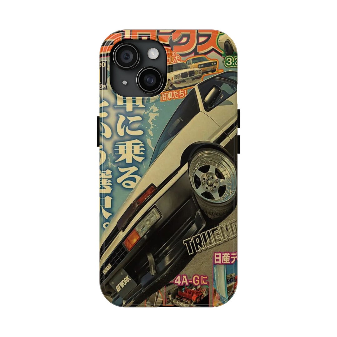 AE86 Trueno Retro Magazine Collage Phone Case for Iphone, Samsung, JDM ...