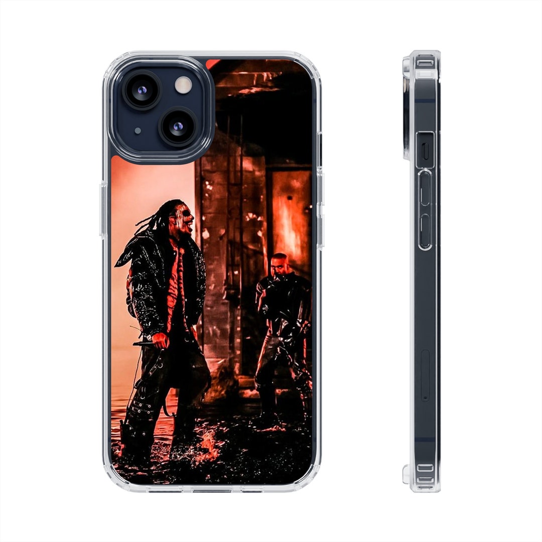Playboi Carti and Kanye West Inspired iPhone Case Black & Red Edition ...