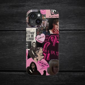 Scream Movie Collage Phone Case for iPhone & Samsung, Retro Horror ...