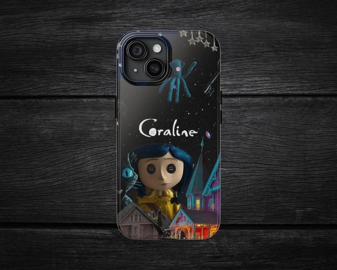 Coraline Collage Phone Case for Iphone, Samsung, Dark Whimsical Design ...