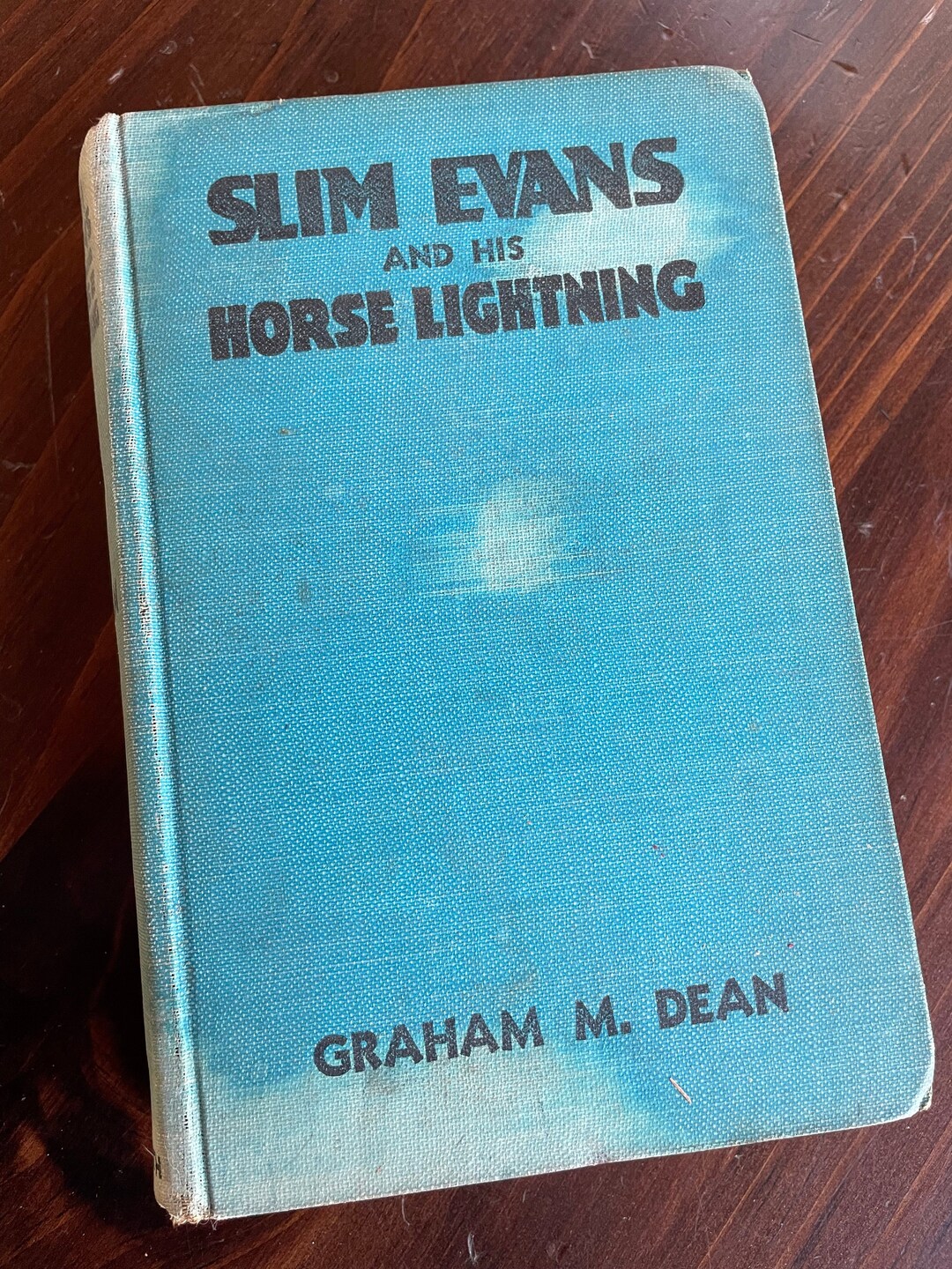 Vintage 1934 Book — Slim Evans and His Horse Lightning — Graham M. Dean ...