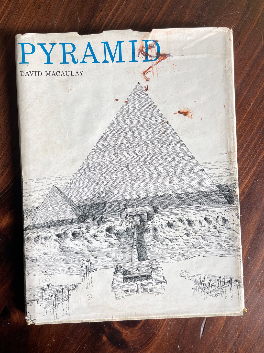 Pyramid — David Macaulay — 1975, 2nd Printing, Hardcover W/dust Jacket ...