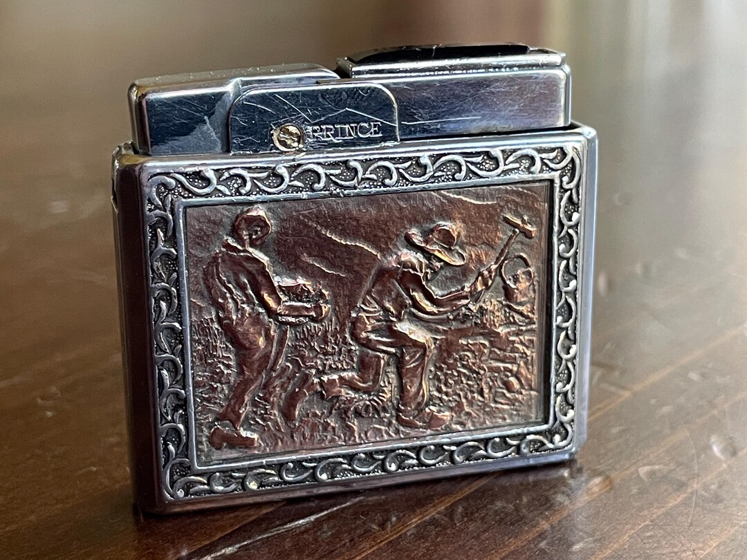 Vintage Prince 500 Automatic Lighter — Made in Japan — With Copper ...