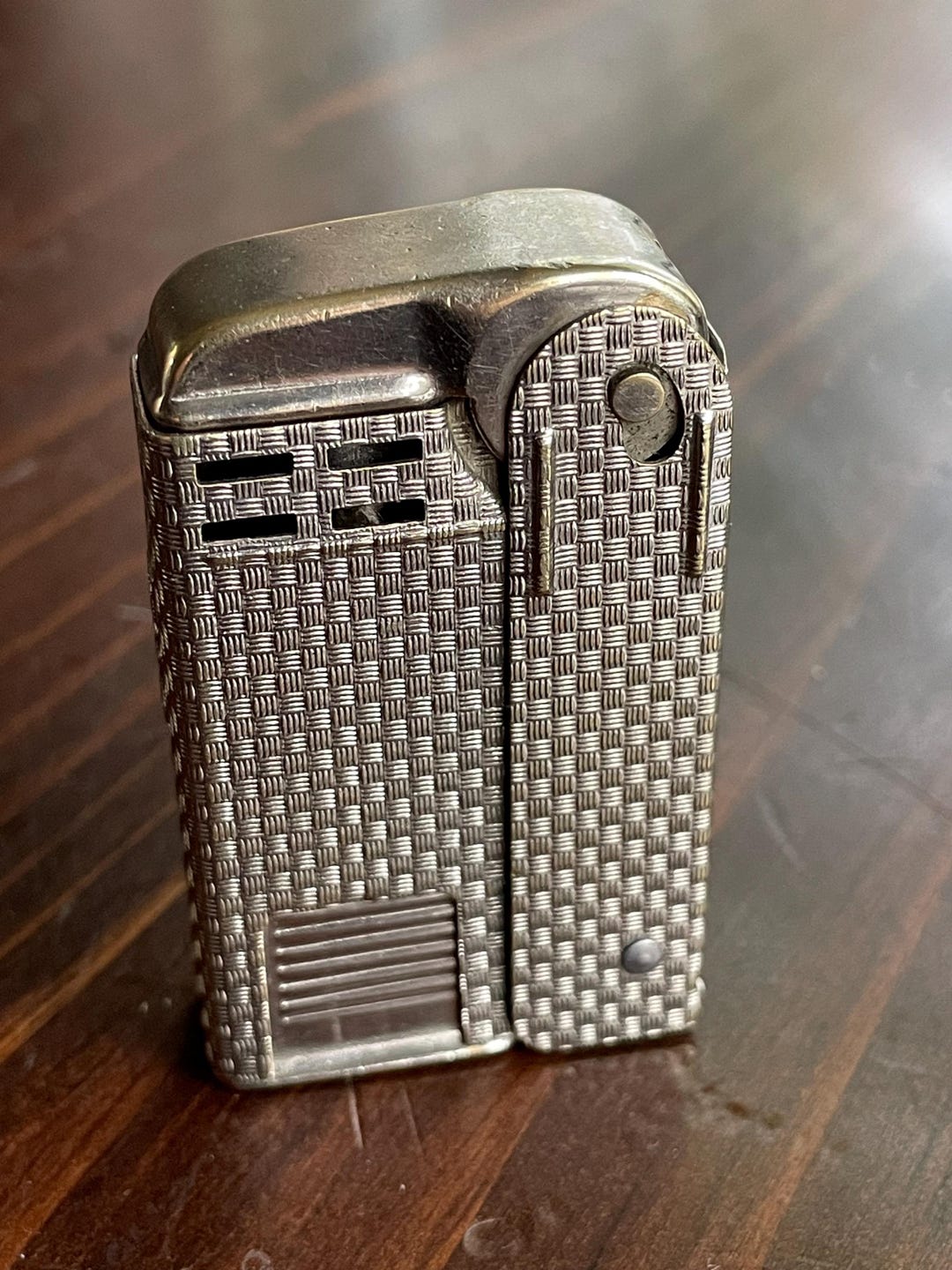 Vintage 1940s Regens Art Deco Stormliter Automatic Squeeze Lighter ...