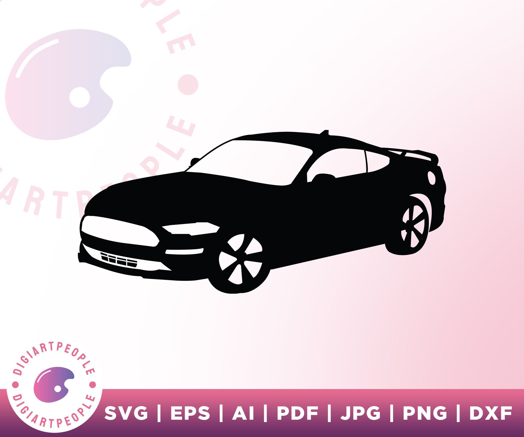 Car Svg, Car Silhouette Svg, Lightning Mcqueen Svg, Lined Svg, Outline ...
