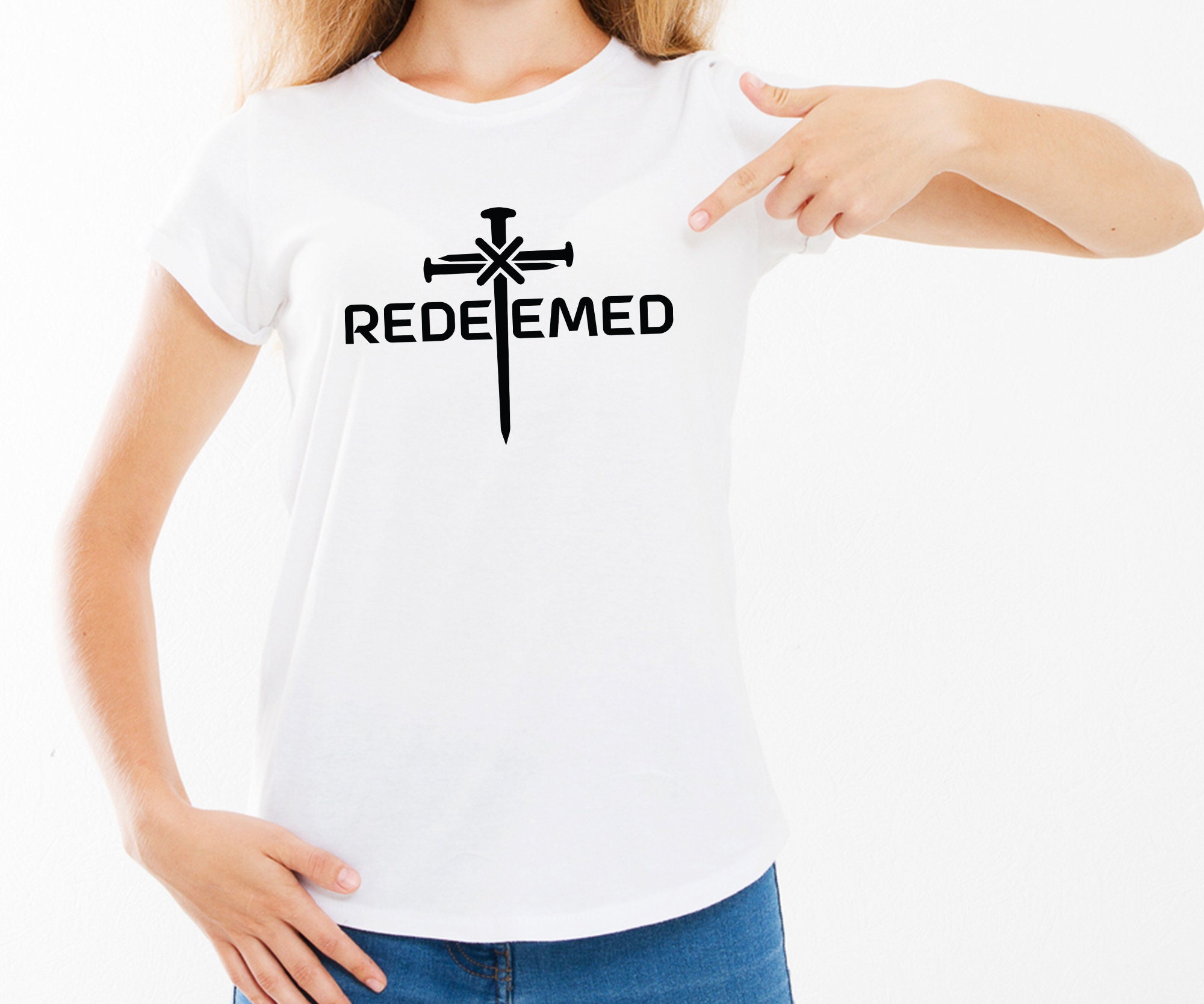 Redeemed Svg, Redeemed Shirt Design, Redeemed Png, Redeemed Sublimation ...