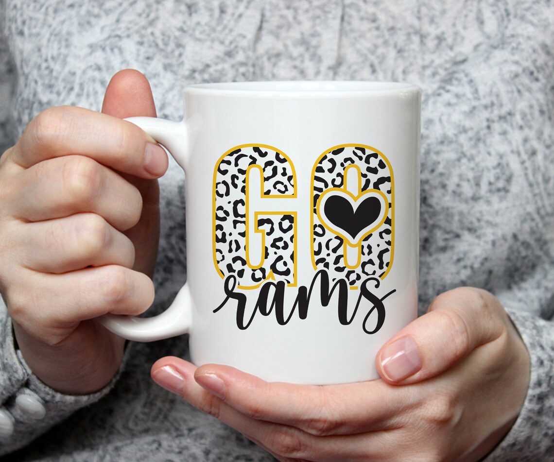 Go Rams Svg Leopard Go Rams Svg Rams Svg Rams Mascot Svg - Etsy