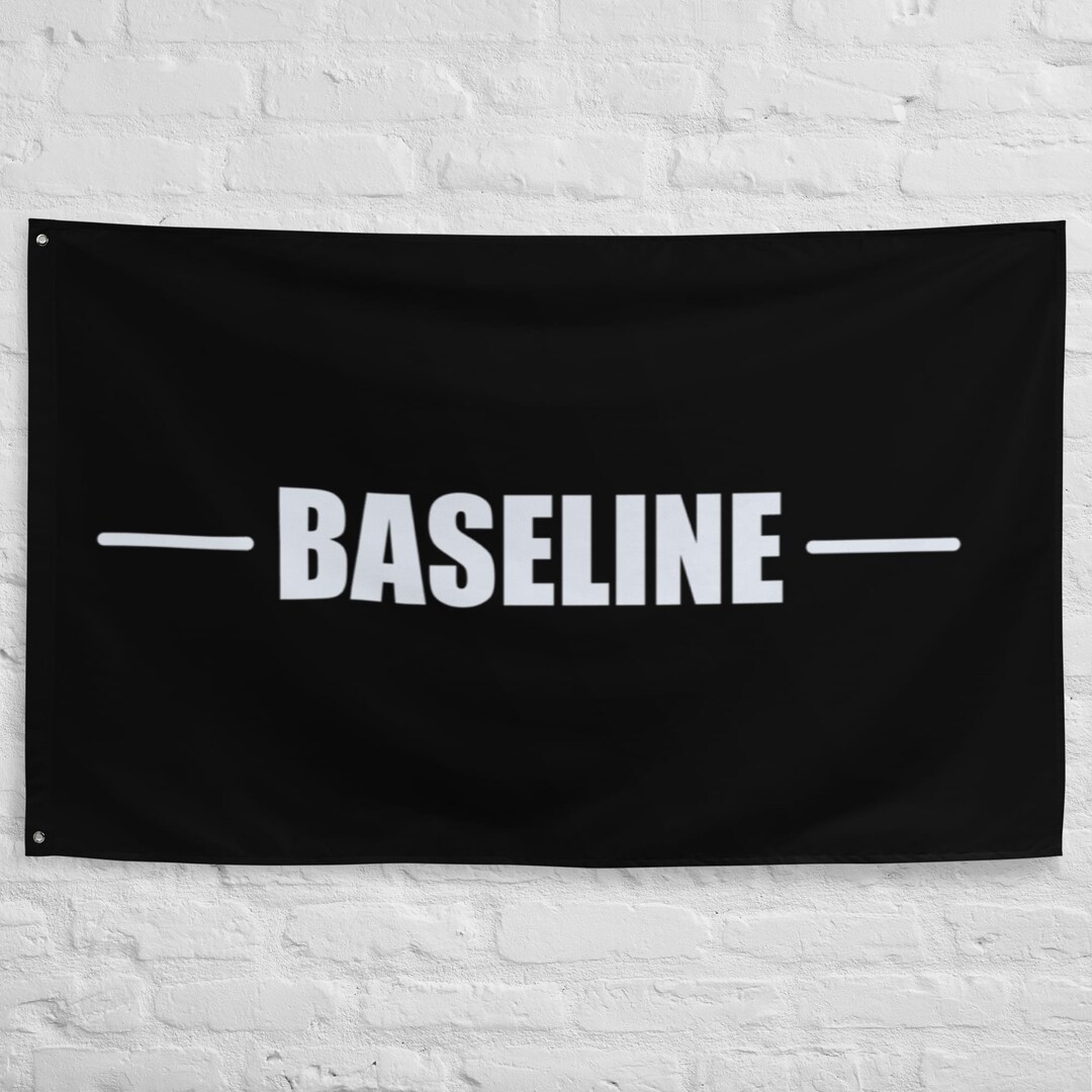 BASELINE FLAG - Etsy