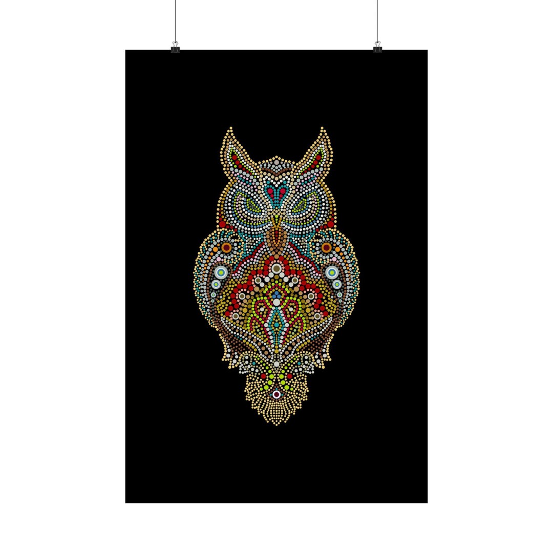 Night Owl Matte Vertical Posters - Etsy