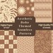 10 Boho Aesthetic Seamless Digital Paper, Boho Patterns, Neutral Boho ...