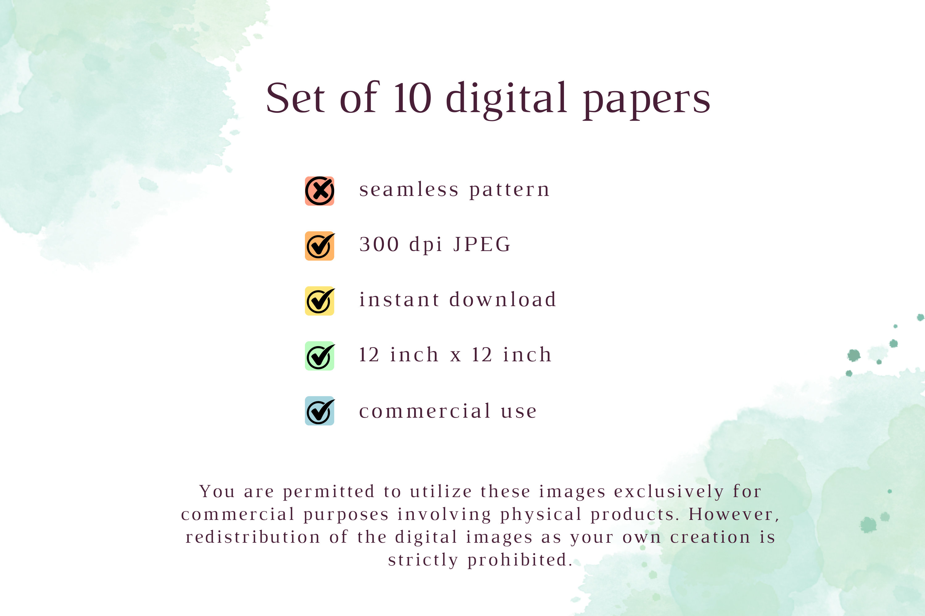 10 Music Digital Paper for Commercial Use - Etsy
