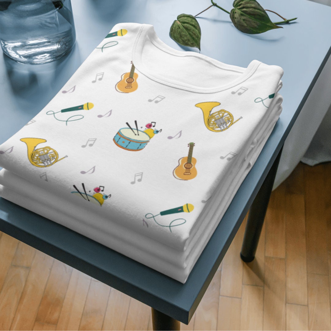 8 Music Patterns/digital Paper for Commercial Use - Etsy