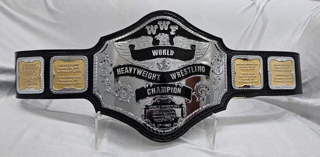 WWF Hogan 85 Championship Belt Replica - Etsy