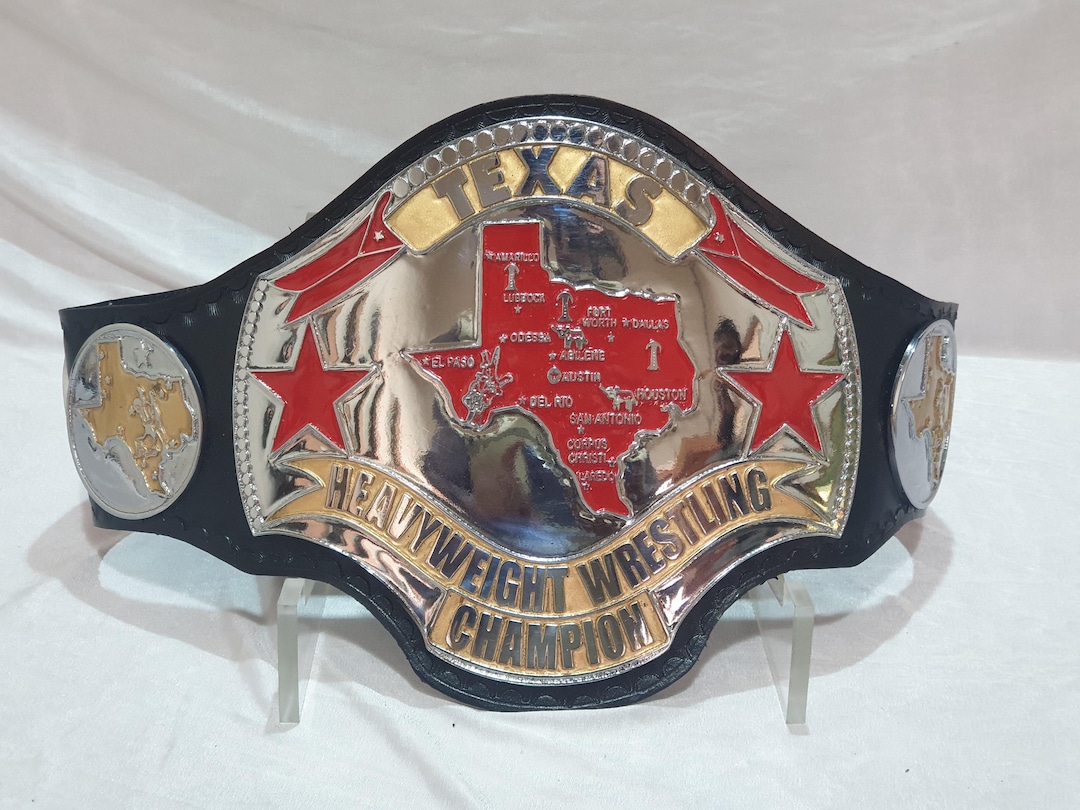 Texas Heavyweight Championship Belt Replica - Etsy