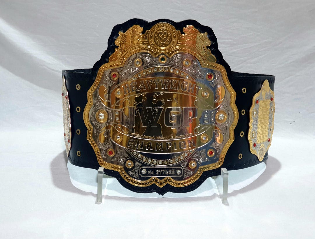 IWGP V4 Heavyweight Championship Belt Replica - Etsy