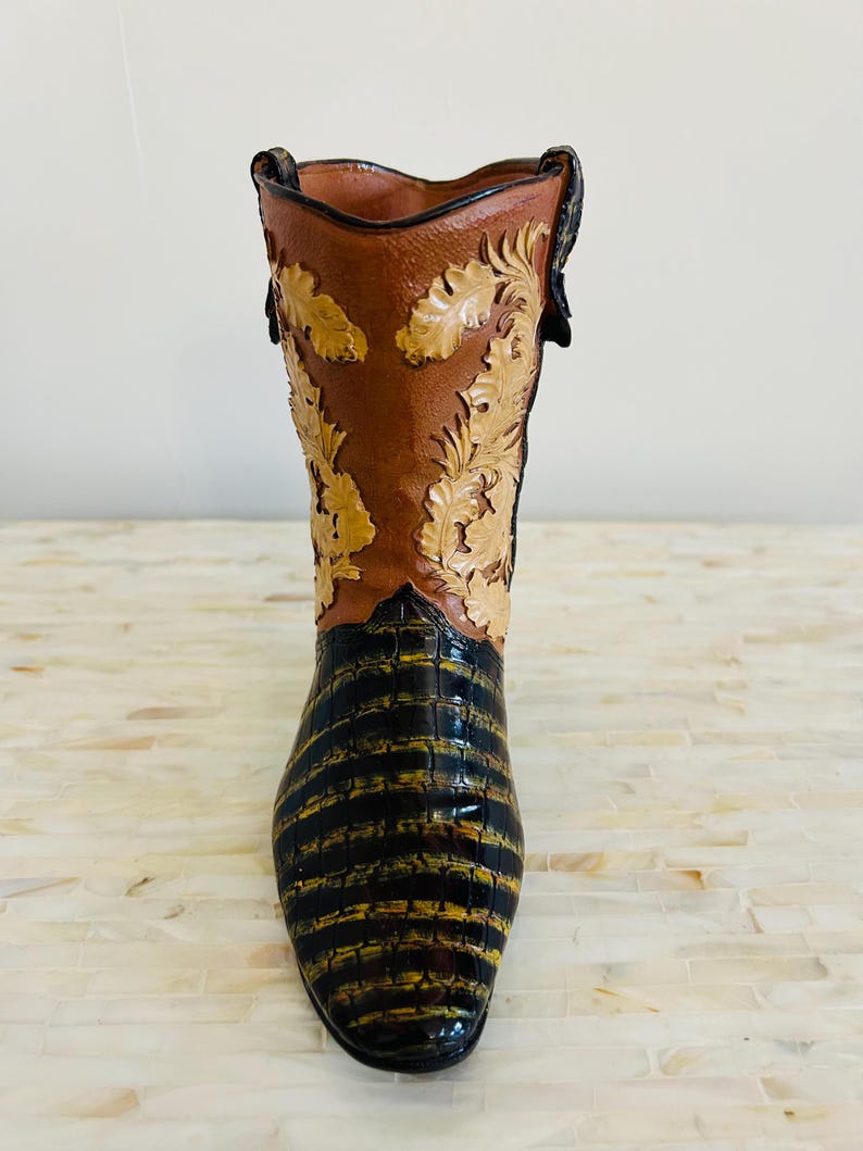Vintage Bank Western Style Cowboy Cowgirl Boots - Etsy