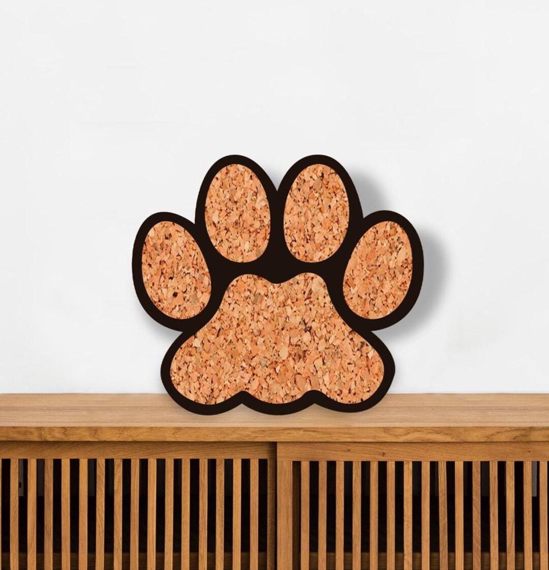 Cork Board for Pins, Paw Shaped Pin Board, Gift Ideas, Christmas ...