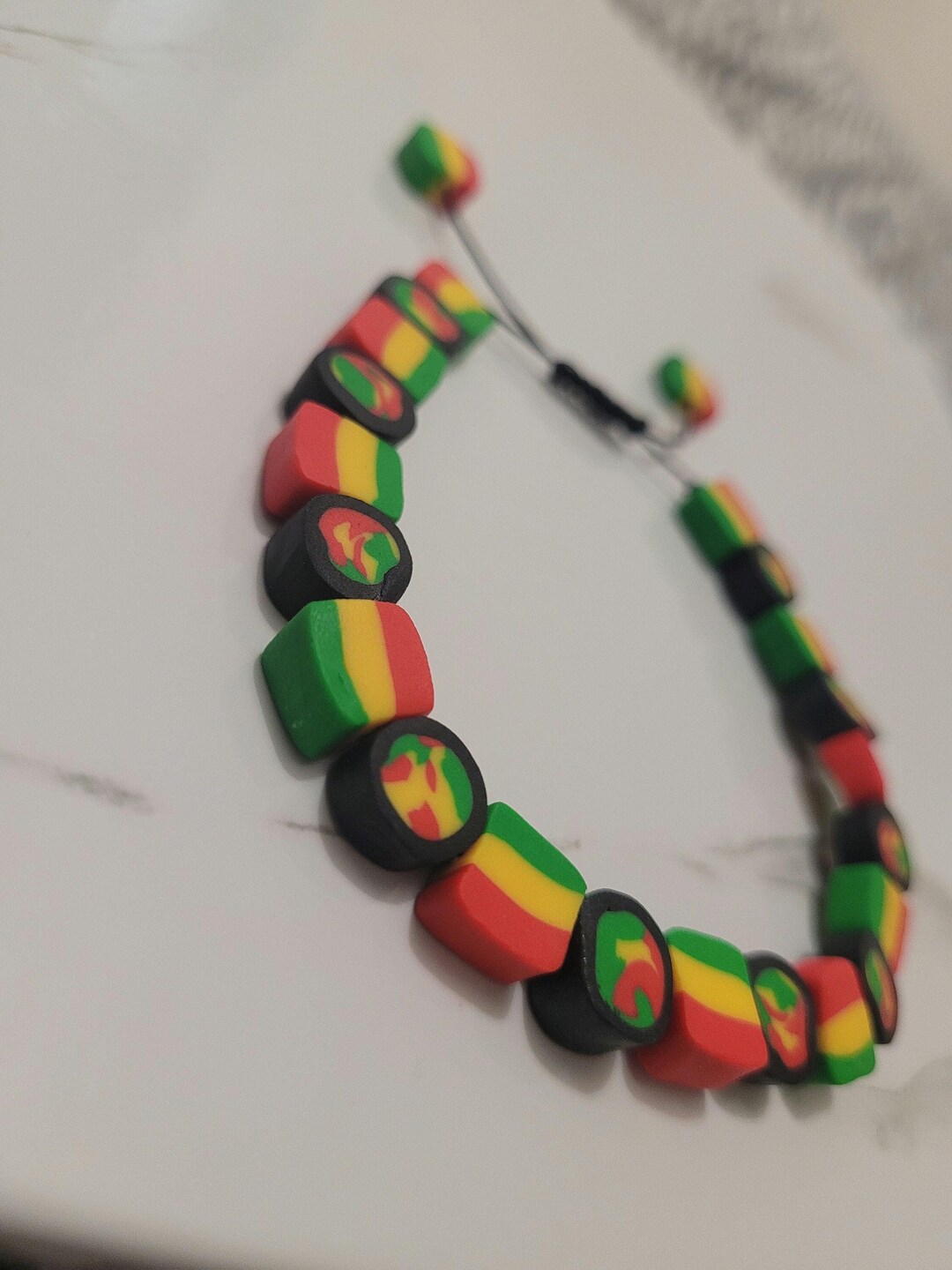 Rasta Handmade Bracelet - Etsy