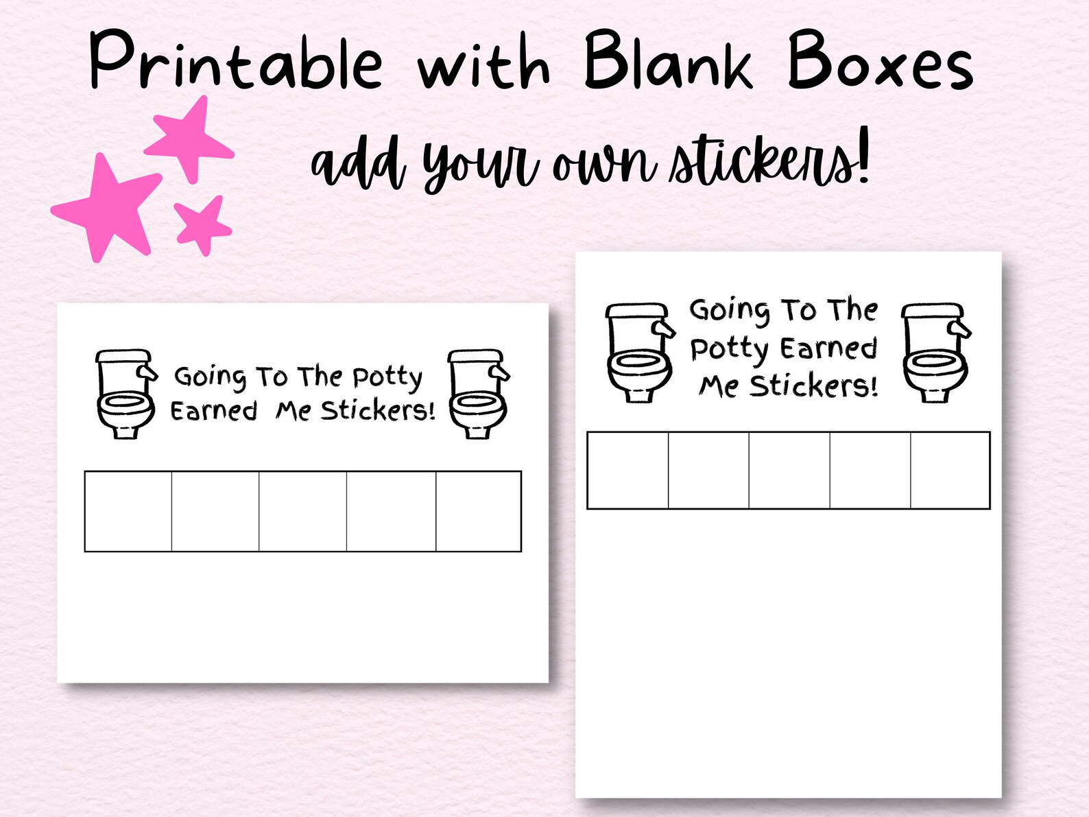 Potty Training Reward Chart, Potty Chart, Potty Training Chart ...