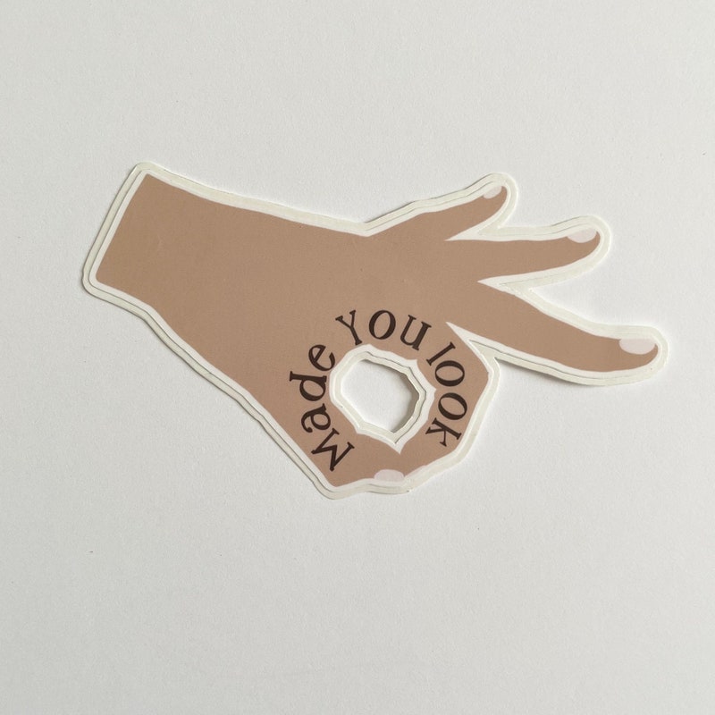 Made You Look Hand - Etsy