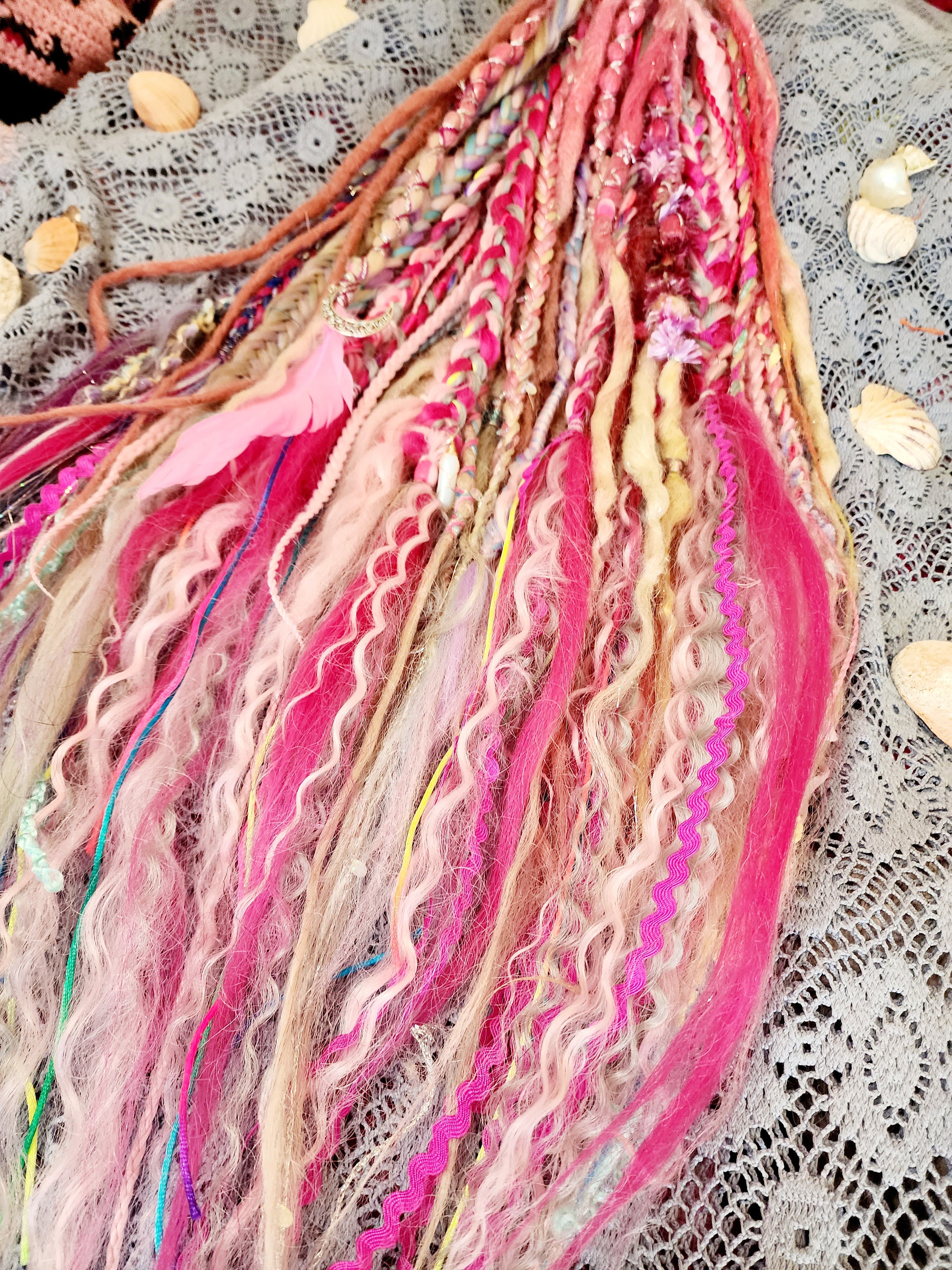 Pop Tart Festival Se Dread/braid Extensions W Decals - Etsy Australia