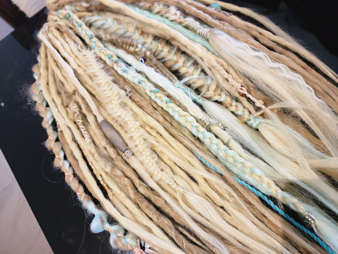 Bondi Wave Temporary Dreadlock Extensions. Double Ended Dreads. Beachy ...